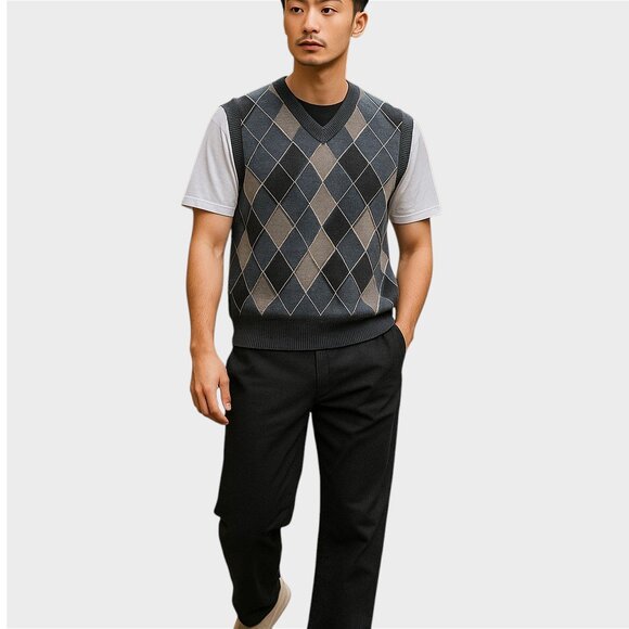Pronto Uomo | Sweaters | Pronto Uomo Sweater Vest Mens Medium Grey Wool ...
